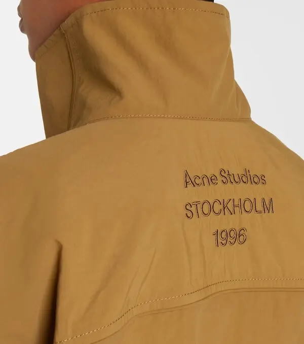 Acne Studios Logo Jacket - Brown