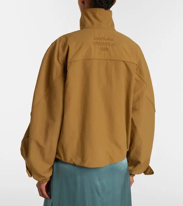 Acne Studios Logo Jacket - Brown