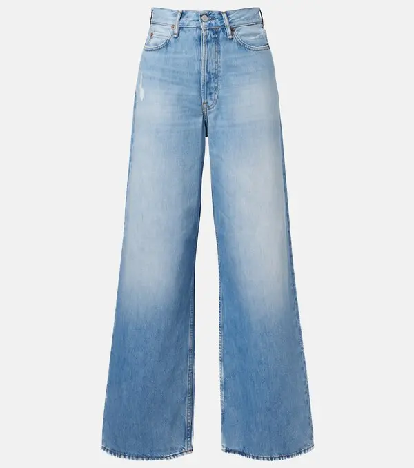 Acne Studios 1981 Mid-rise Wide-leg Jeans - Blue