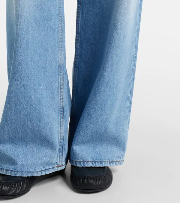 Acne Studios 1981 Mid-rise Wide-leg Jeans - Blue