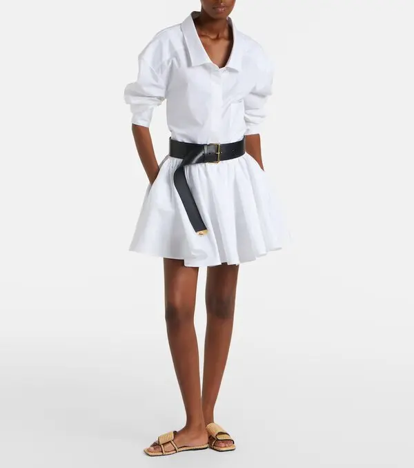 Givenchy Twisted Ribbon Leather-trimmed Sandals