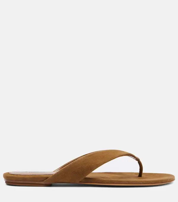 Le Monde Beryl Suede Thong Sandals