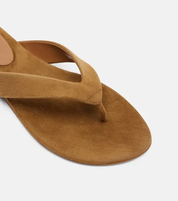 Le Monde Beryl Suede Thong Sandals