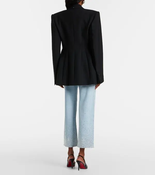 7 For All Mankind Calie Embellished Straight Jeans