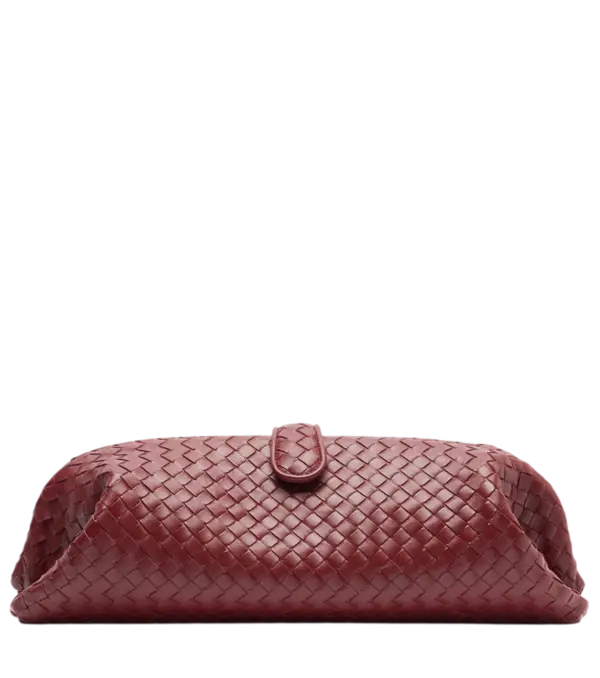 Bottega Veneta Lauren 1979 Clutch - Burgundy