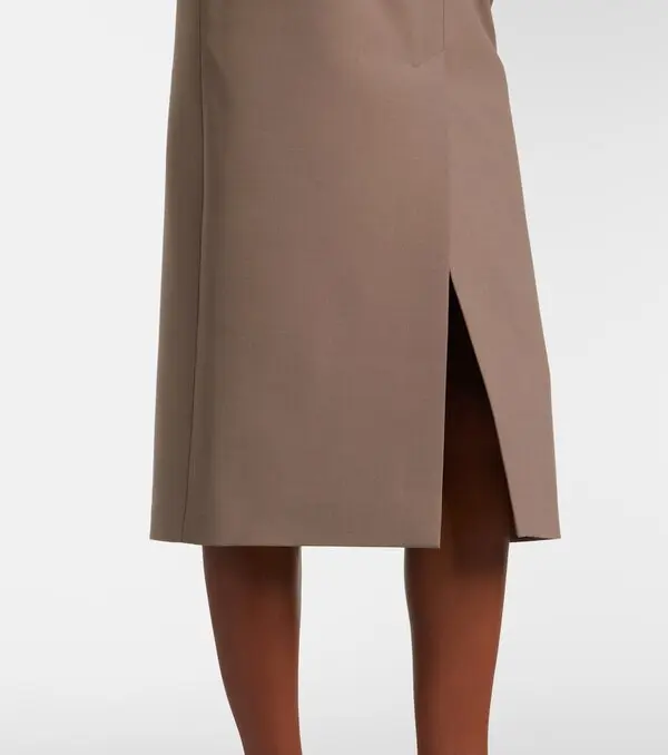 MUGLER High-rise Pencil Skirt