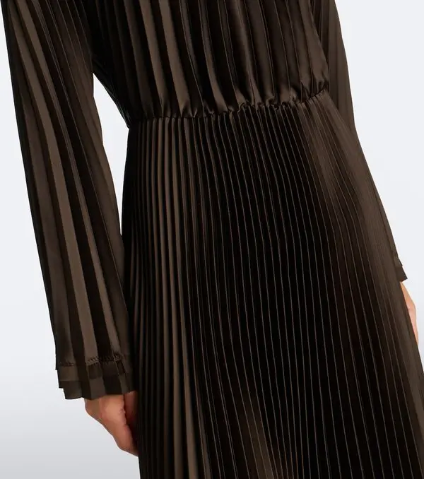 Vince Pleated Midi Dress