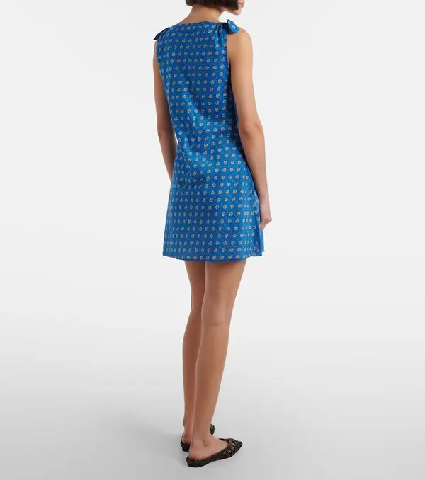 DÔEN Maltina Cotton And Silk Minidress