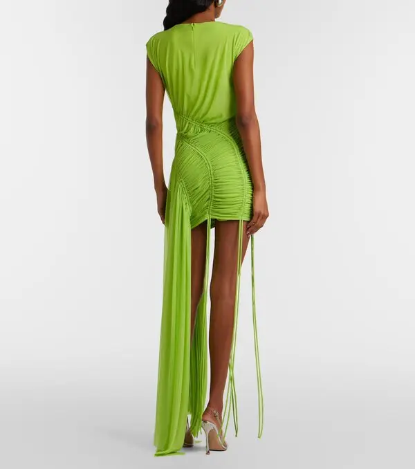 David Koma Ruched Minidress