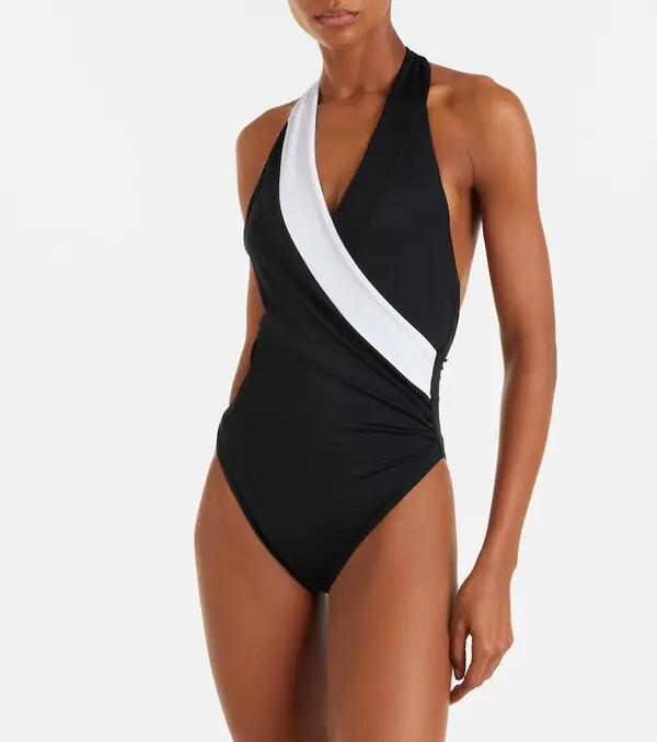 Balmain Halterneck Swimsuit
