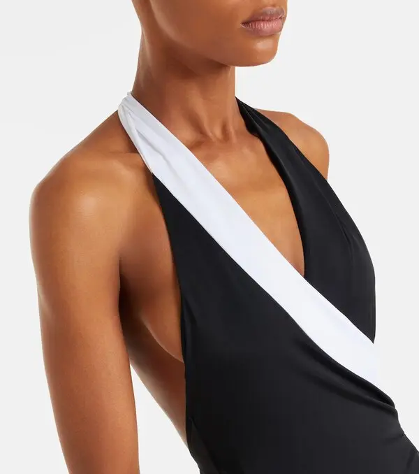 Balmain Halterneck Swimsuit