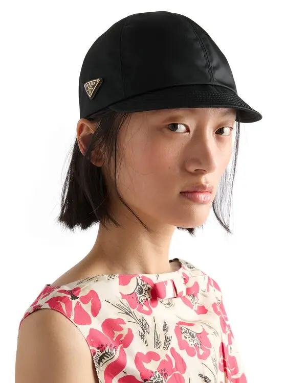 Prada Re-nylon Cap - Black