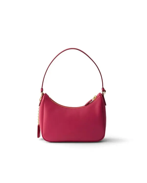 Prada Re-edition 2005 Saffiano Leather Mini-bag - Pink