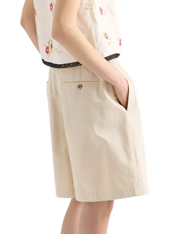 Prada Old Gabardine Bermuda Shorts