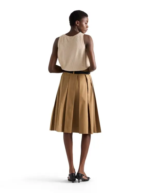 Prada Cashmere Tank Top - Neutral