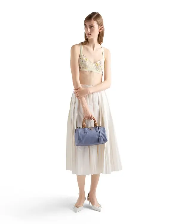 Prada Small Top-handle Bag - Blue
