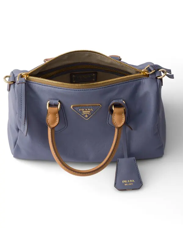 Prada Small Top-handle Bag - Blue