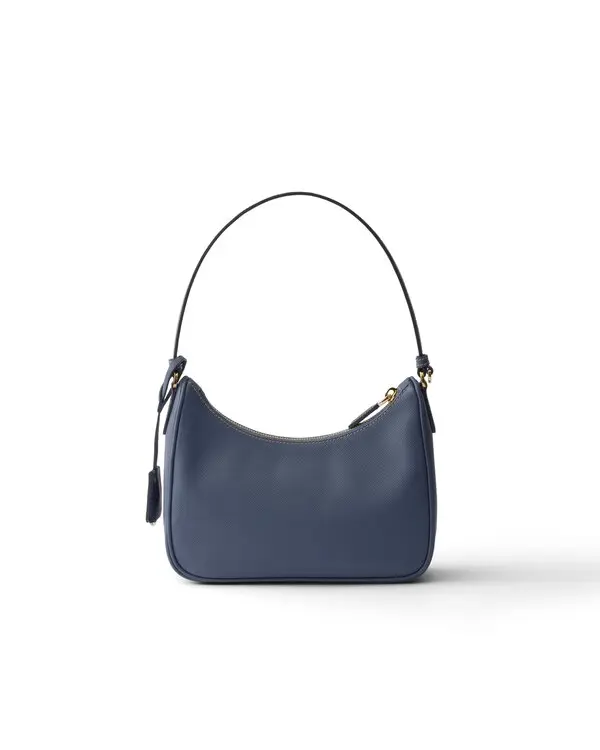 Prada Re-edition 2005 Saffiano Leather Mini-bag - Blue