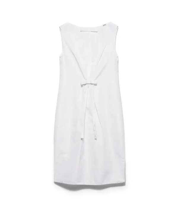 Prada Faille Dress - White