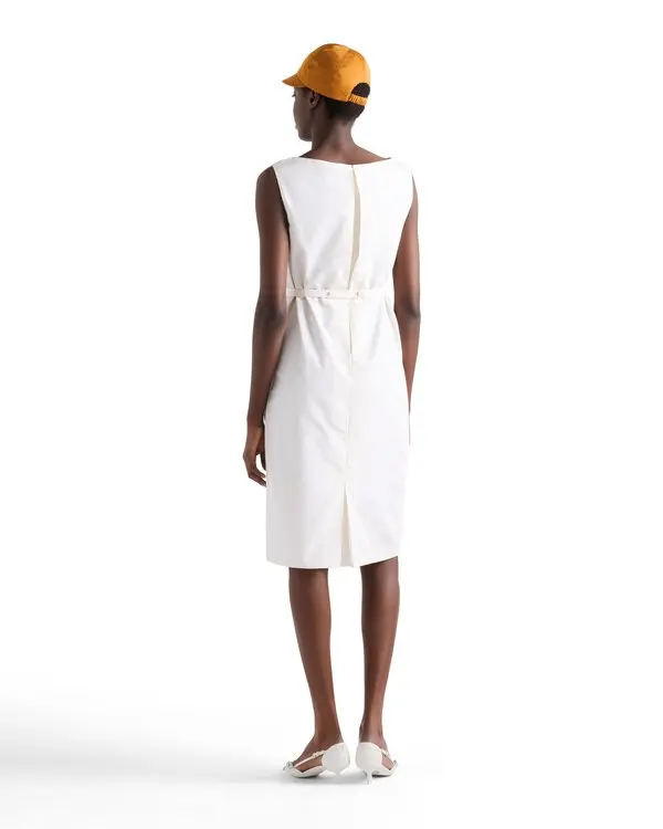 Prada Faille Dress - White