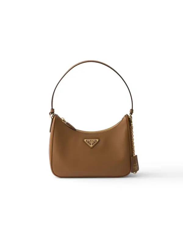 Prada Re-edition 2005 Saffiano Leather Mini-bag - Brown