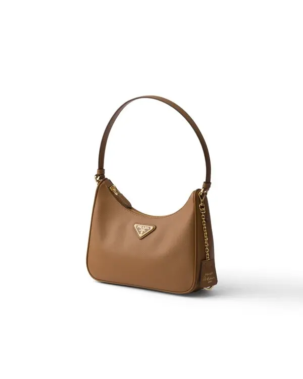 Prada Re-edition 2005 Saffiano Leather Mini-bag - Brown