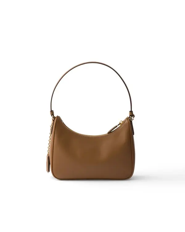 Prada Re-edition 2005 Saffiano Leather Mini-bag - Brown