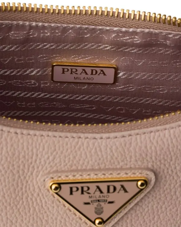 Prada Re-edition 2005 Nubuck And Saffiano Leather Mini-bag - Pink