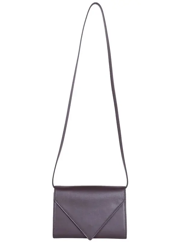 AESTHER EKME Envelope Mini Chain Wallet - Brown