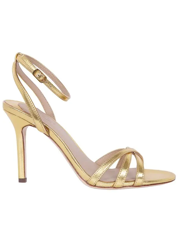 Ralph Lauren Kendyl Kitten Heel Sandals