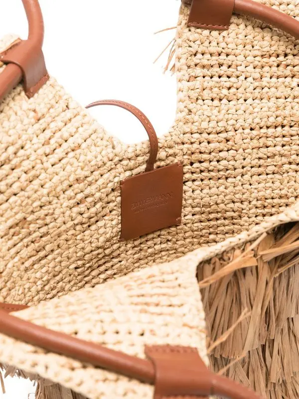 Zimmermann Goldentime Small Tote Bag - Beige