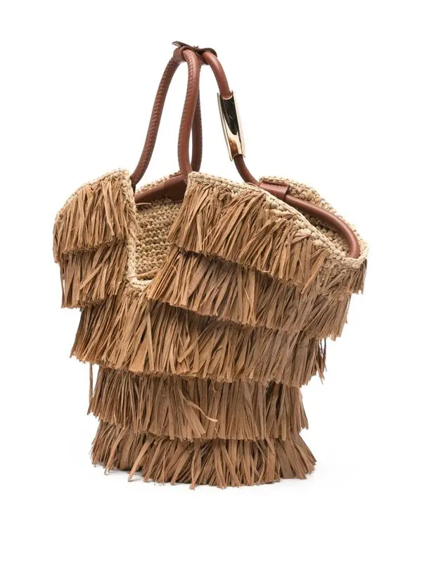 Zimmermann Goldentime Small Tote Bag - Beige