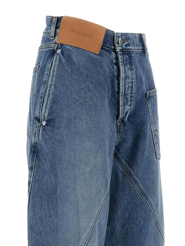 JW Anderson Twisted Workwear Jeans - Blue
