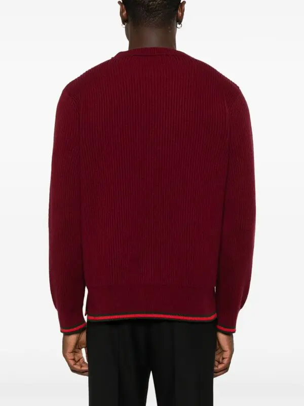 Gucci Crewneck Sweater In Cashmere And Wool Blend