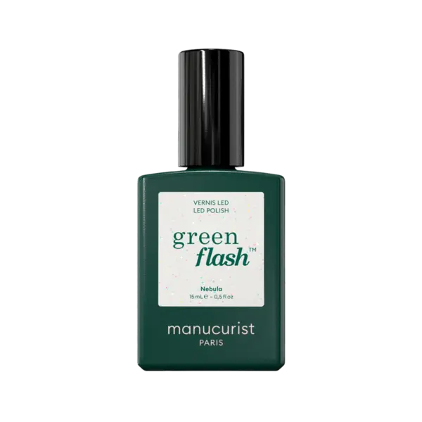MANUCURIST Green Flash Led Gel Nail Polish, Non-toxic Nail Polish - Nebula
