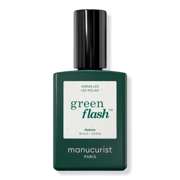 MANUCURIST Green Flash Led Gel Nail Polish, Non-toxic Nail Polish - Nebula