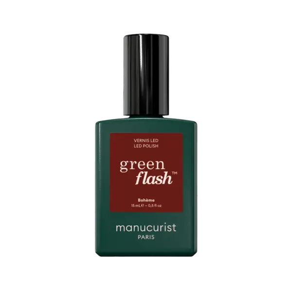MANUCURIST Green Flash Led Gel Nail Polish, Non-toxic Nail Polish Boheme - Bohème