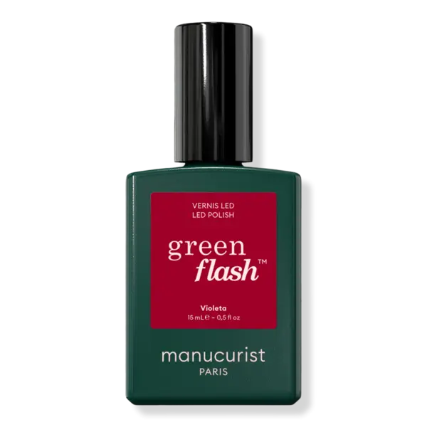 MANUCURIST Green Flash Led Gel Nail Polish, Non-toxic Nail Polish - Violeta