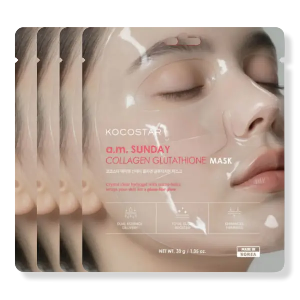 Kocostar A.m. Sunday Collagen Glutathione Mask - One-color
