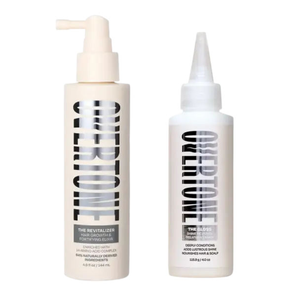 OVERTONE Color Refresh & Shine Duo Revitalizer + Gloss - One-color