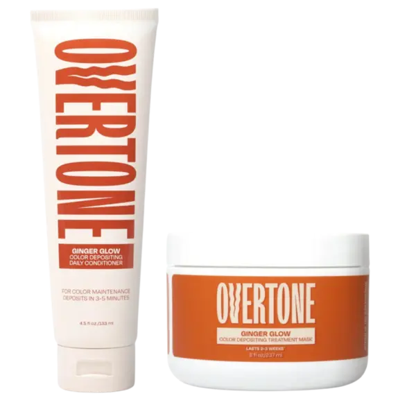 OVERTONE Healthy Color Duo Coloring Conditioner + Daily Conditioner Set - Ginger Glow Healthy Color Duo