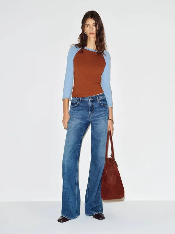 REFORMATION Noelle T-shirt - Multi