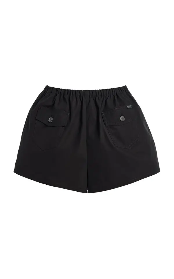 Prada Cotton Poplin Shorts - Black