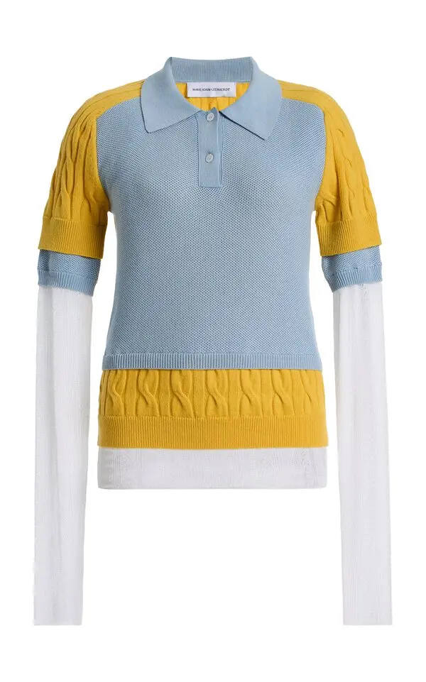 Marie Adam-Leenaerdt Polo All In Top - Multi