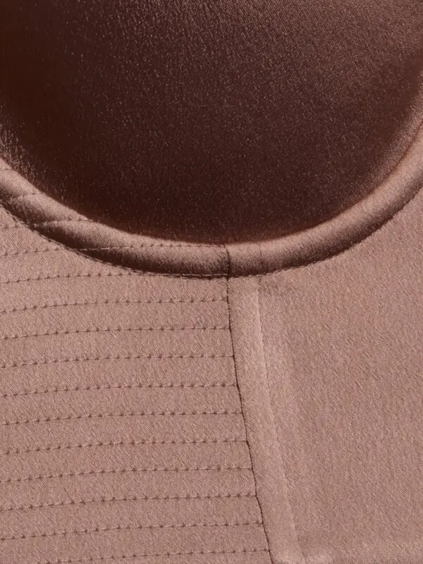 L'Agence Nysa Bustier Top - Mocha Tan