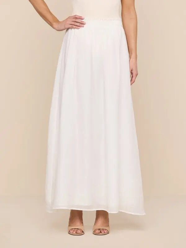 L'Agence Evangelina Maxi Skirt