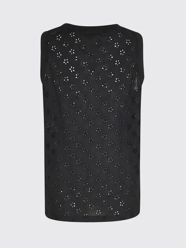 SEMICOUTURE Broderie Anglaise Lace Top