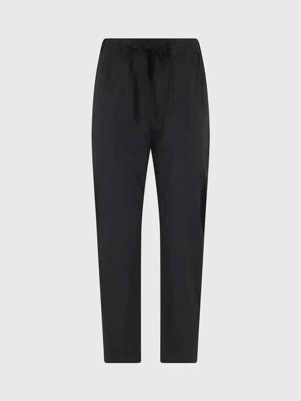 SEMICOUTURE Drawstring Waist Trousers - Black