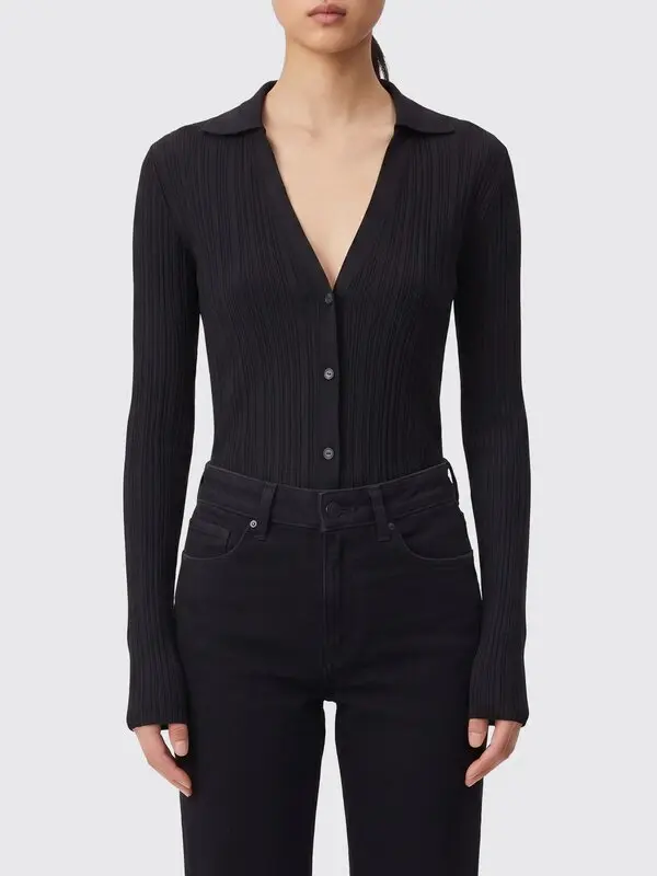 Vince Ribbed Polo Shirt