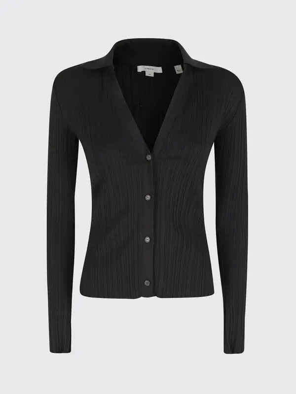 Vince Ribbed Polo Shirt